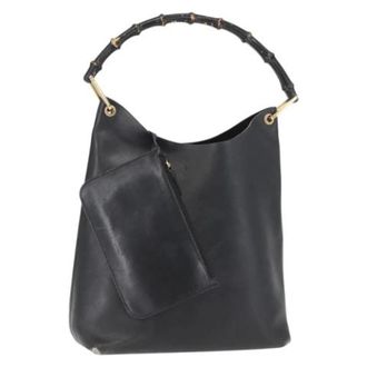 Gucci Pre-owned Ledertasche - - Pre-owned - Damen - Schwarzk - ONE SIZE