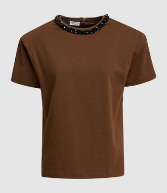 Essentiel Tee Shirt Kardinal Brun