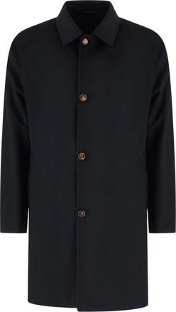 Kired Kired - Peak Reversible Coat - Homme - Manteaux - Noir - Taille: XL