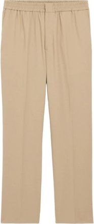 Ami Homme, Pantalons, Beige, Taille: L Pantalon &agrave; Taille &Eacute;lastiqu&eacute;e