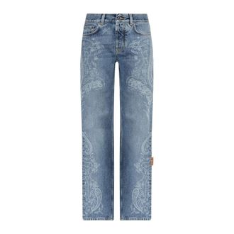 Off-white Paisley Susy Jeans - - Jeans - Damen - Blau - W25