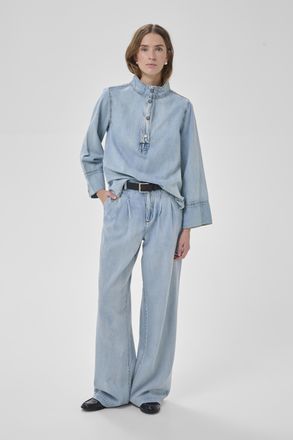 MY ESSENTIAL WARDROBE Langarm-Bluse HilmaMW Langarm-Bluse Baggy fit
