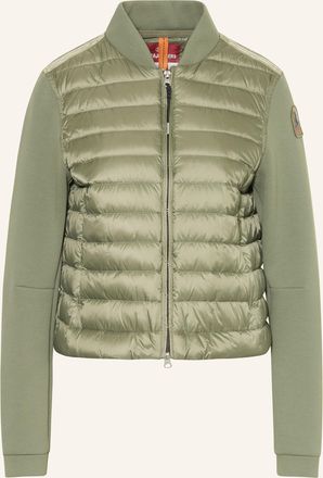Parajumpers Parajumpers Lightweight-Daunenjacke Kalysta Im Materialmix gruen