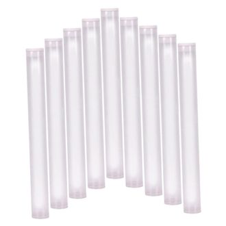 Artibetter 9 St&uuml;ck Teiliges Acryl r&auml;ucherst&auml;bchen aufbewahrungsset mit Transparentem Abnehmbarem Deckel Bruchsicherer Geruchloser Incense Stick Beh&auml;lter f&uuml;r Sand