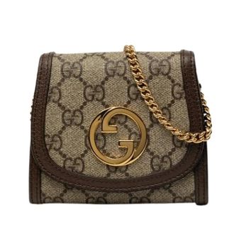 Gucci Pre-owned Blondie Wallet on Chain - Femme - Pre-owned - Beige - Taille: ONE Size