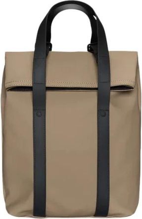 Rains 2 Way Tote Backpack Mini - - Bags - Herren - Beige - ONE SIZE