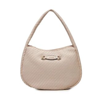 Guess Geflochtene Schultertasche - - Bags - Damen - Rosa - ONE SIZE