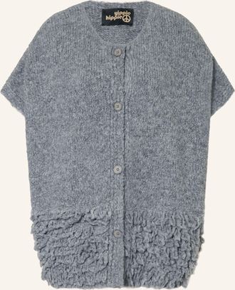 Yippie Hippie Yippie Hippie Strickweste grau