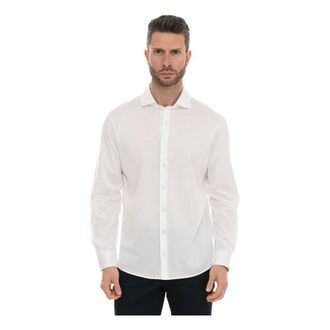 Gran Sasso Homme, Chemises, Blanc, Taille: S Chemise Filo di Scozia