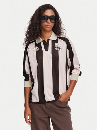 Kappa Poloshirt 311U77W Rosa Oversize