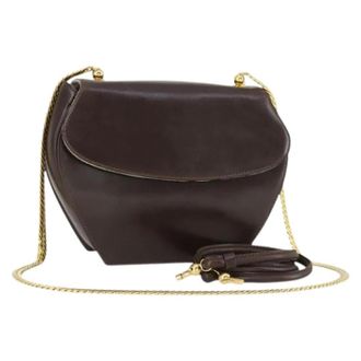 Gucci Pre-owned Leder Umh&auml;ngetasche - - Pre-owned - Damen - Braun - ONE SIZE