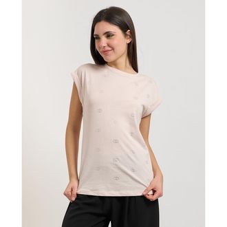 Yes-Zee T-shirt femme avec mini logo devant