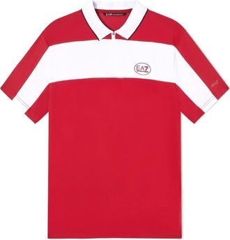 Emporio Armani Emporio Armani Ea7, Homme, Tops, Rouge, Taille: L Tennis Pro Polo