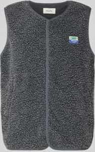 American Vintage Weste mit Label-Detail Modell HOCKTOWN