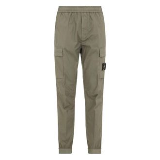 Stone Island Parachute Cargo Pants - - Trousers - Herren - Gr&uuml;n - W42