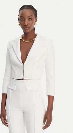 Elisabetta Franchi Sakko GI-222-61E2-V420 Wei&szlig; Regular Fit