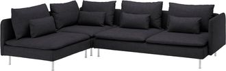 IKEA SÖDERHAMN Ecksofa 4-sitzig