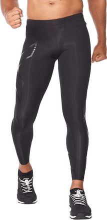 2XU Herren Core Compression Tights Kompressionshose, Schwarz/Nero, L