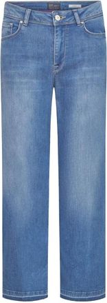 Raffaello Rossi Femme, Jeans, Bleu, Taille: W34 Kira Wide-Leg Jeans