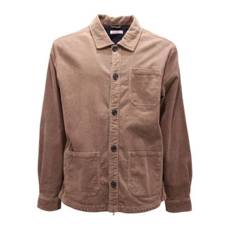 Sun 68 Camicia Velluto Over Shirt - - Jackets - Herren - Beige - M