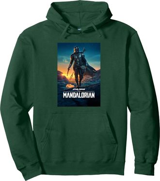 Star Wars The Mandalorian Season 2 Poster Pullover Hoodie