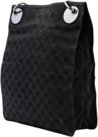 Gucci Pre-owned Sacoche bandouli&egrave;re Eclipse - Femme - Pre-owned - Noir - Taille: ONE Size