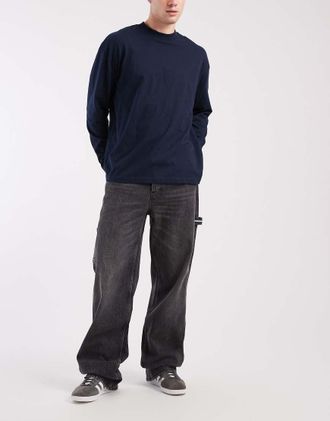 Tommy Jeans Jamie - Gerade geschnittene Carpenter-Jeans in Schwarz