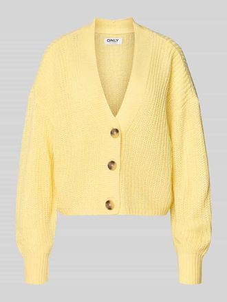 Only Regular Fit Strickjacke mit einreihiger Knopfleiste Modell CAROL NICE