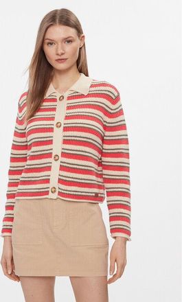 Pepe Jeans London Strickjacke Gala Cardigan PL702107 Rot Slim Fit