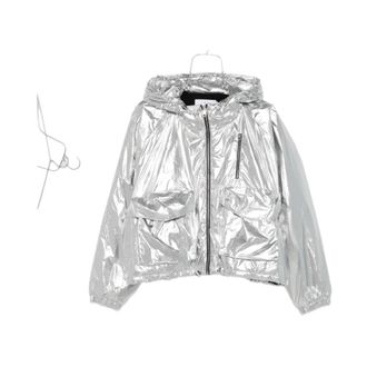 Iro Silberne Kapuzenjacke - - Jackets - Damen - Grau - S