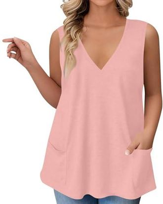 Generic Debardeur Femme Chic et &eacute;l&eacute;gant Chemisier sans Manche R&eacute;tro D&eacute;bardeur Crop Top Ete Haut Sexy Chic et Elegant Caraco Vetement Femme Ete Tee Shirt sans 