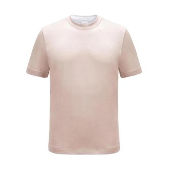 Eleventy Rundhals-T-Shirt - - Tops - Herren - Beige - XL