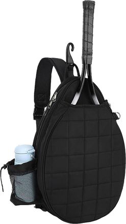 Generico Tennistasche f&uuml;r Damen, wasserdicht, mit Flaschenhalter, Haken f&uuml;r Griff, auf Brustgitter, modernes und langlebiges Design