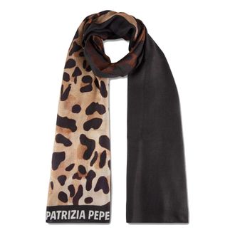 Patrizia Pepe Bedruckter Pashmina aus Modal und Seide - - Accessories - Damen - Mehrfarbig - ONE SIZE