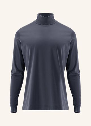 van Laack Van Laack Longsleeves Polo grau