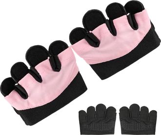 Generico Trainingshandschuhe, Fahrradhandschuhe, Halbfinger-Trainingshandschuhe ohne Verrutschen f&uuml;r das Fitnessstudio, tragbares Trainingszubeh&ouml;r, atmungsakti