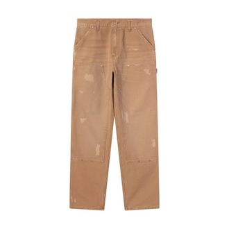 Carhartt Work in Progress Double Knee Pant - - Trousers - Herren - Braun - W32