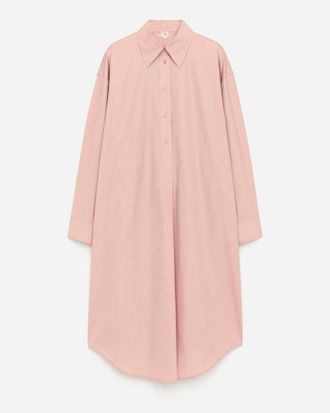 Arket Oversize-Hemdkleid -Orange