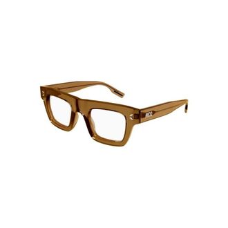 Alexander McQueen Optische Brille - - Accessories - Herren - Gr&uuml;n - 46 MM