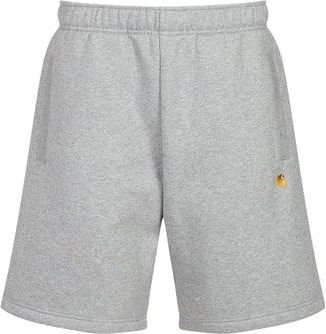 Carhartt Work in Progress Short de surv&ecirc;tement uni en coton m&eacute;lang&eacute;
