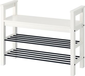 IKEA HEMNES Bank mit Schuhablage