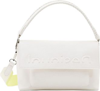 Desigual Womens Bag_Half Logo 23 Venecia 1000 White