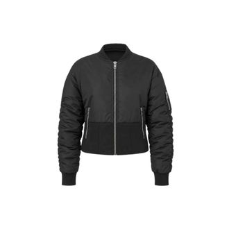 John Richmond Uwa26052Gb Bomber Jacket - Femme - Vestes - Noir - Taille: 46 FR