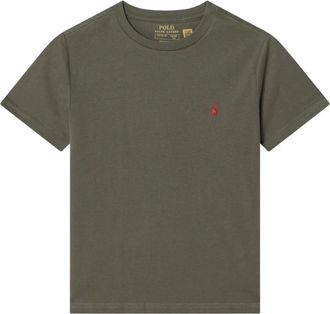 Polo Ralph Lauren Tee en jersey de coton - Homme - Tops - Vert - Taille: S