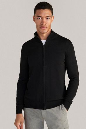Joop Strickjacke Davis (1-tlg) Plain/ohne Details