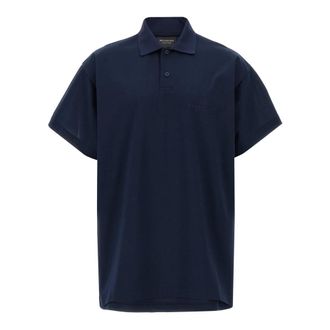 Balenciaga Intertwined Polo - - Tops - Herren - Blau - M