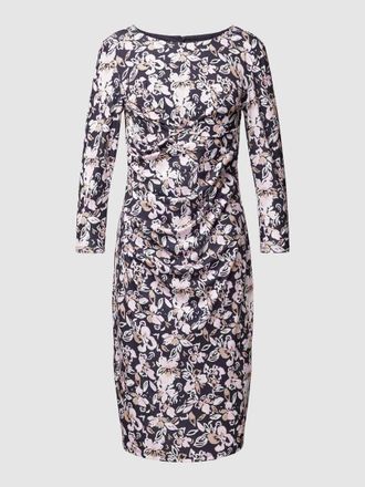 Montego Knielanges Kleid mit Allover-Print