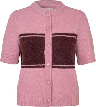 Sams&oslash;e & Sams&oslash;e Femme, Pulls, Rose, Taille: 40 FR Sanoura Cardigan