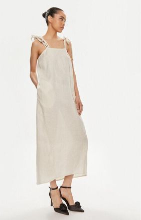 Max Mara Kleid f&uuml;r den Alltag Senna 2416221038 &Eacute;cru Relaxed Fit