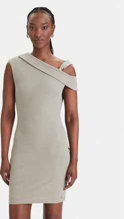 Guess Kleid f&uuml;r den Alltag W6GK23 K3017 Khakifarben Regular Fit